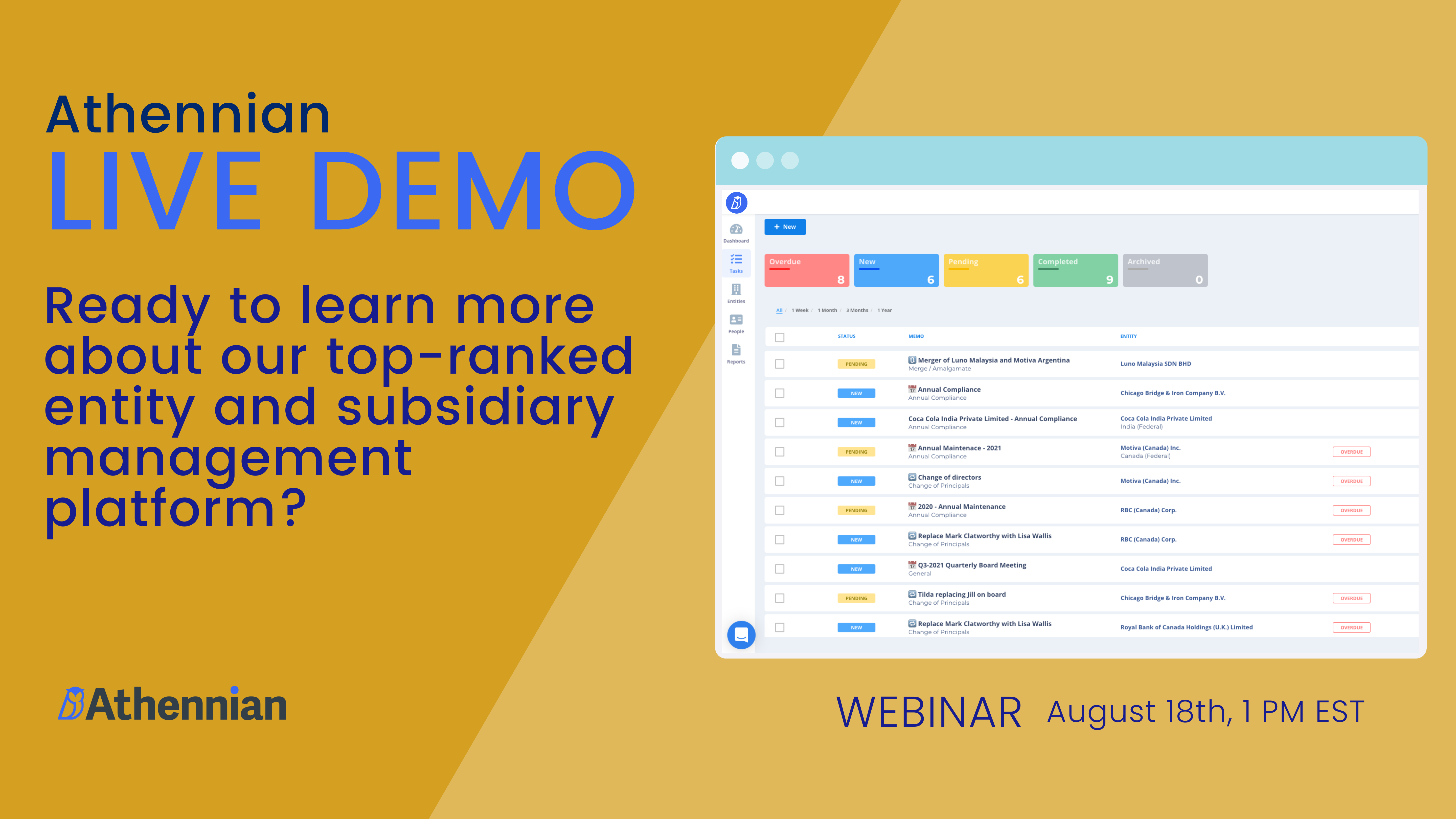 Dive Into Athennian: Live Demo | Athennian Webinar